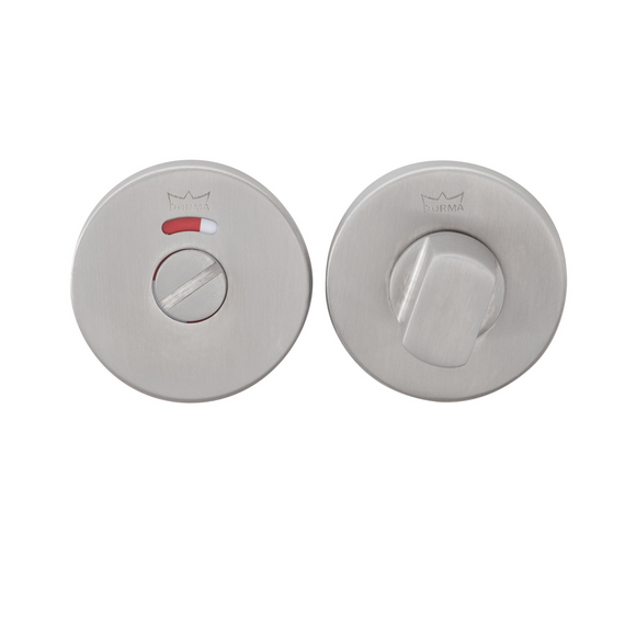 DWC-005, Escutcheons, Round Rose, Water Closet, Stainless Steel, Dorma ...