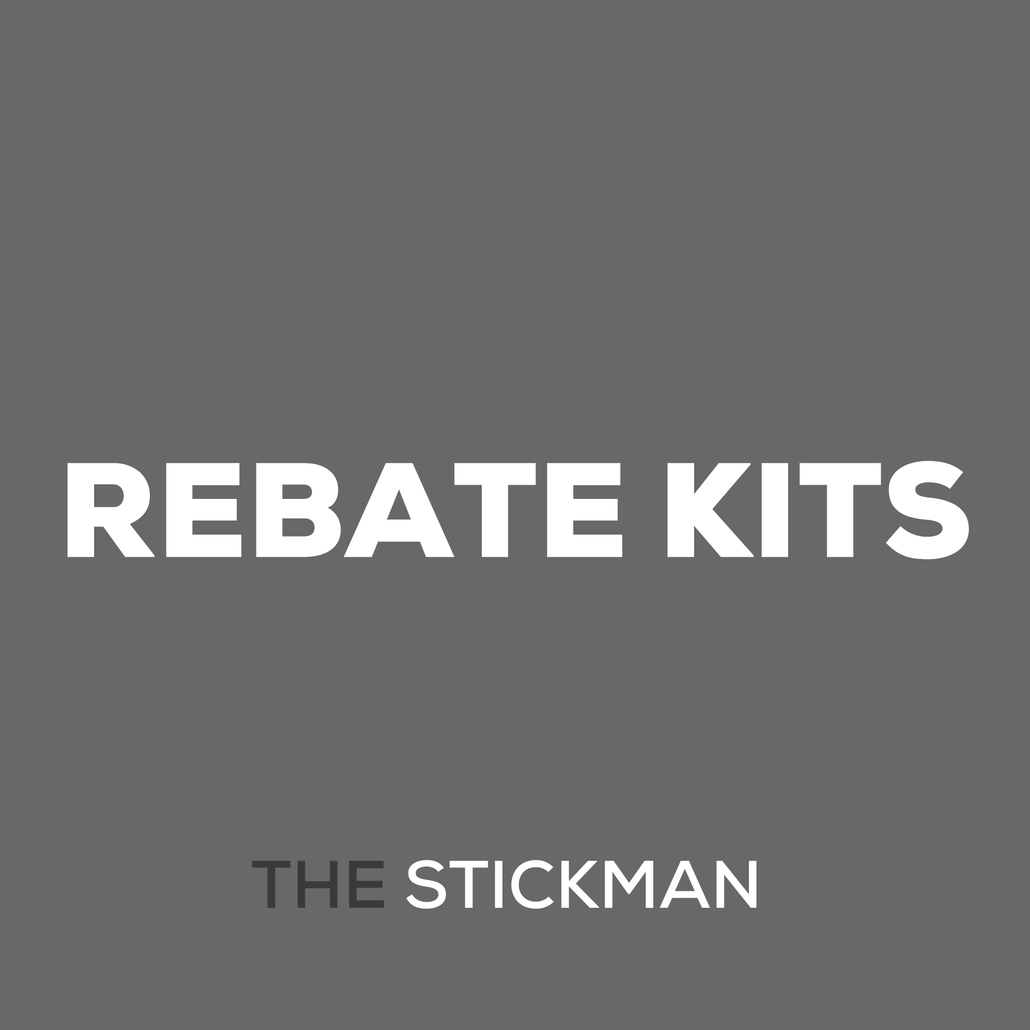 Rebate Kits | The Stickman Store