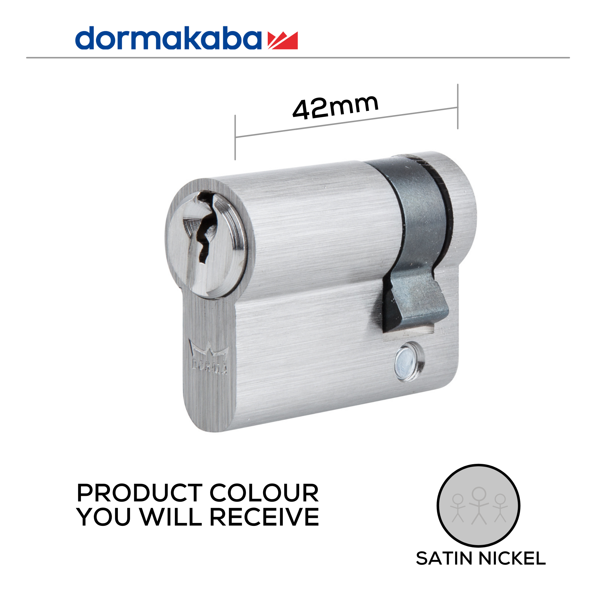 DSC054201 KD, 42mm - 32/10, Half (Single Cylinder), Key, Keyed to Diff ...