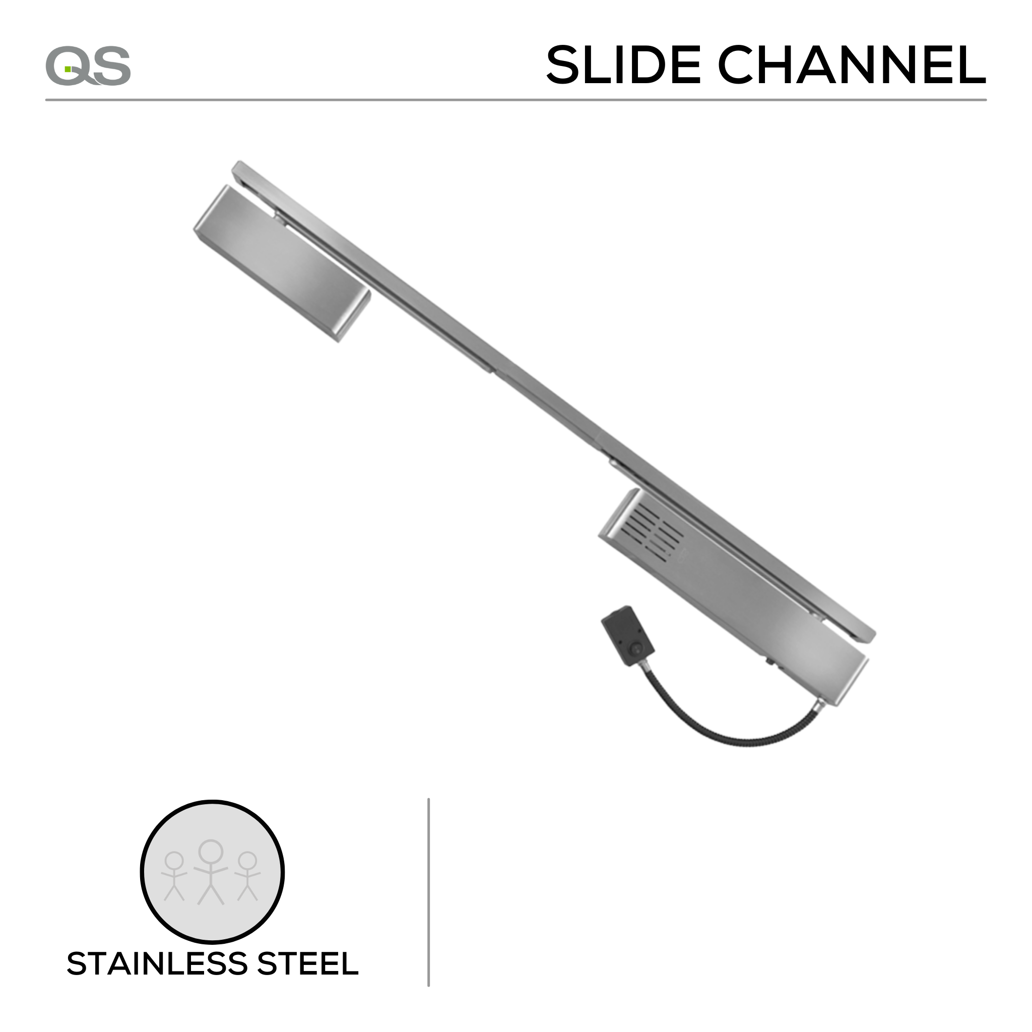 QS761, Door Selectors, Stainless Steel, QS | The Stickman Store
